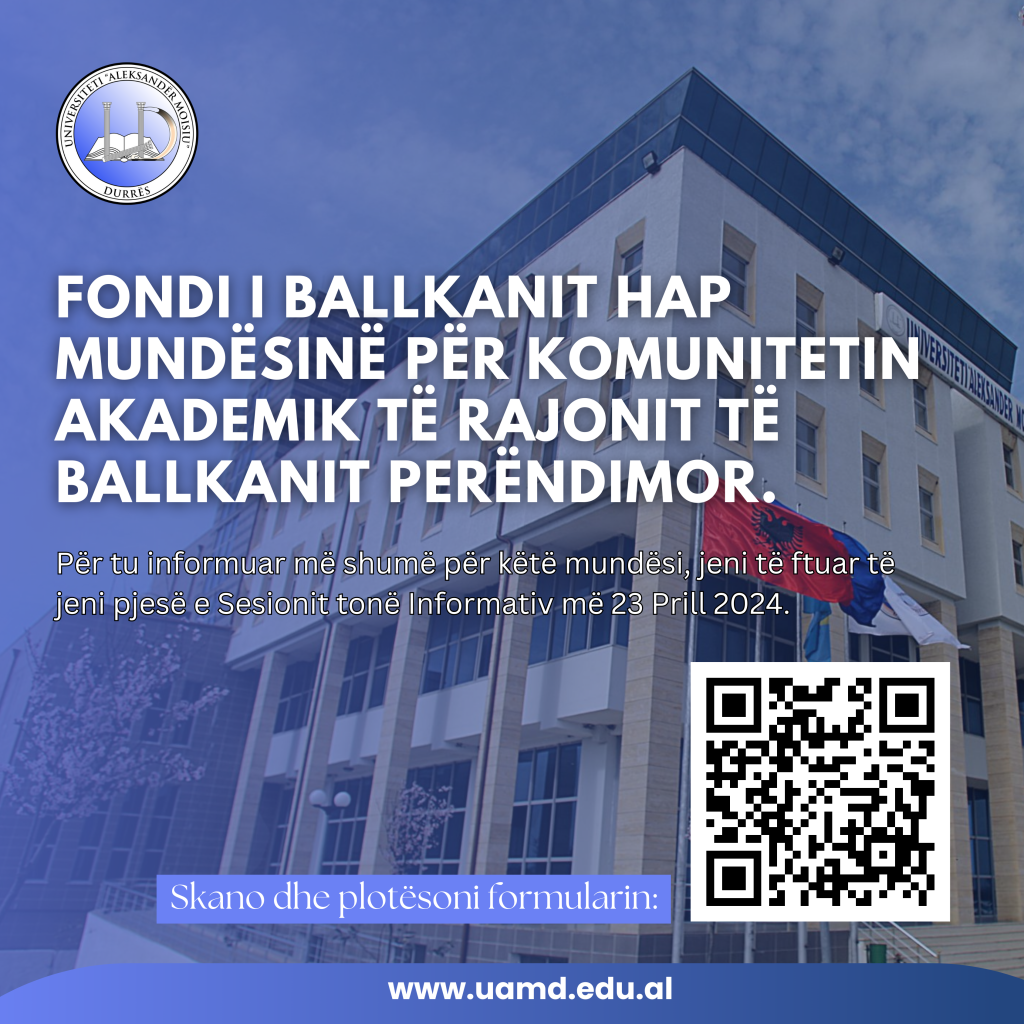 Fondi i Ballkanit hap mundësinë për Komunitetin Akademik të Rajonit të ...