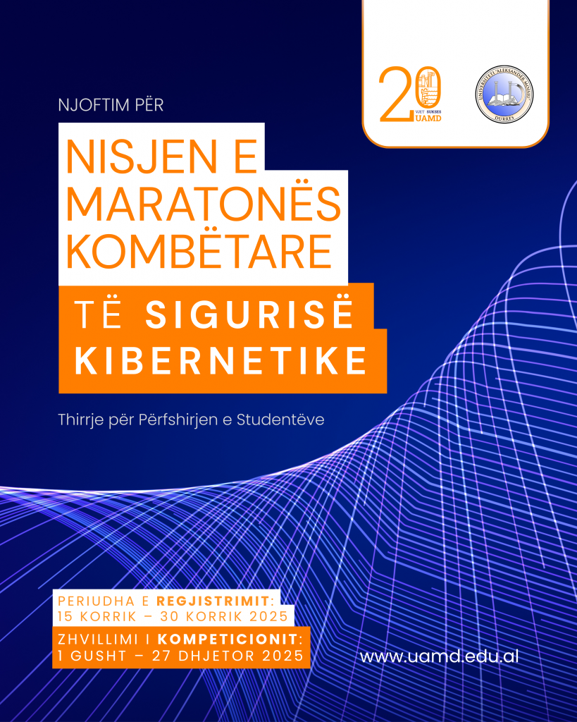 Njoftim për Nisjen e Maratonës Kombëtare të Sigurisë Kibernetike ...
